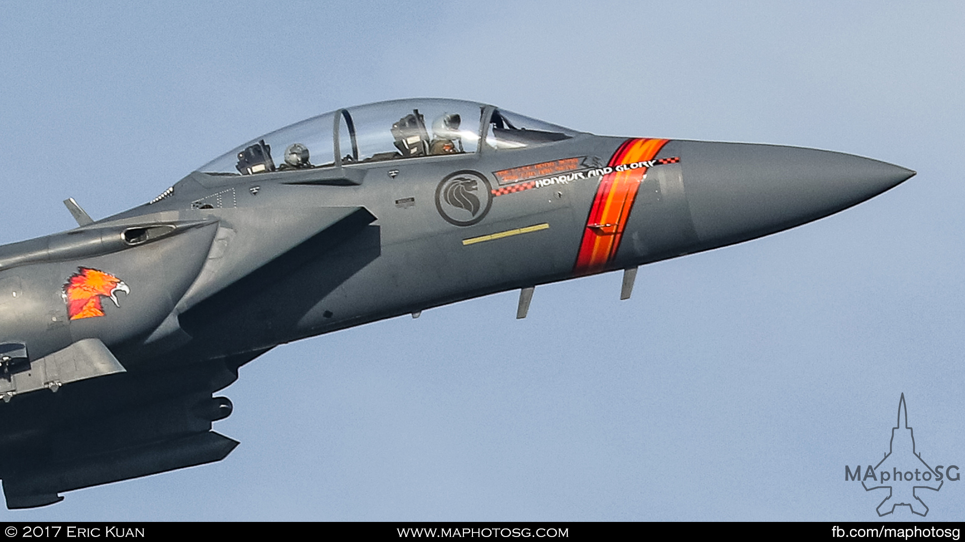 New Tail Art on 142 Sqn F-15SG ⋆ MAphotoSG