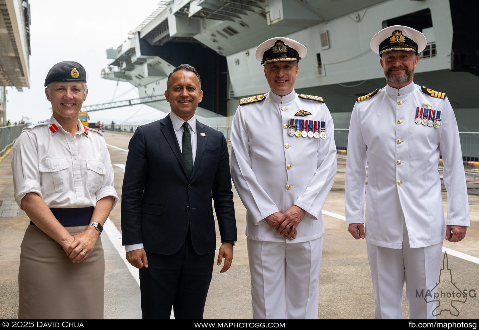 HMS Prince of Wales Arrives in Singapore for a Historic Port Visit ⋆ ...